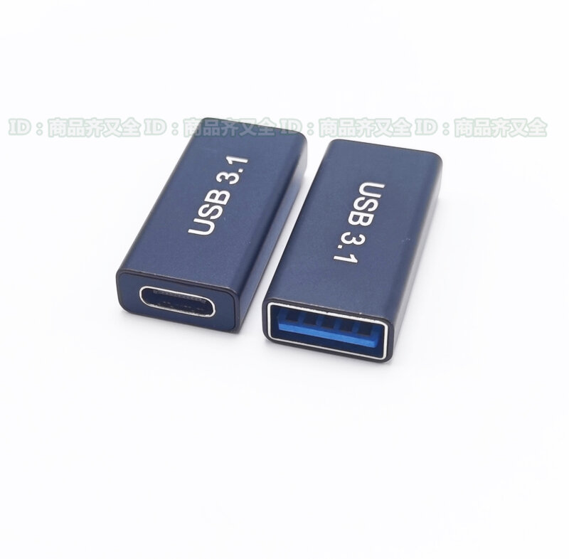 Type-c Female to USB Female Dual Female Port USB 3.1 3.0 Male and Female Converter Mobile Phone ...