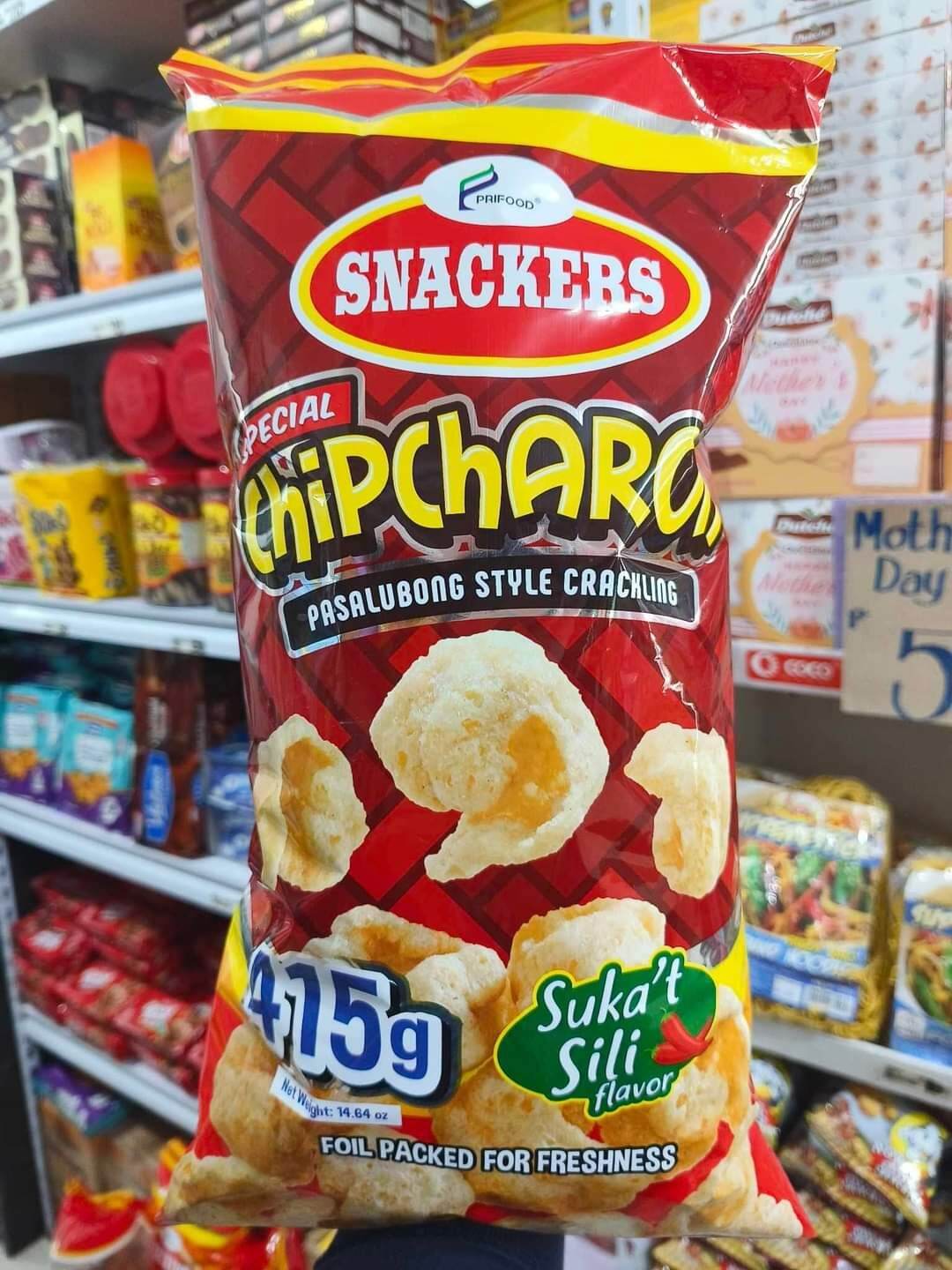 snackers special chipcharon filipino style cracklings | Lazada PH