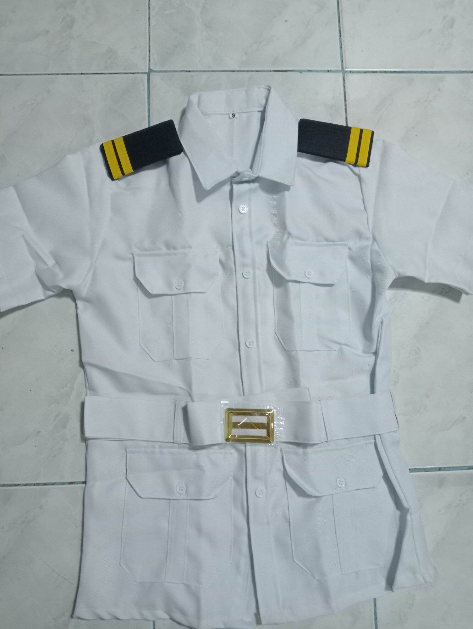 Bust Jacket Plain White With Buckle And Shoulder Board Include For ...
