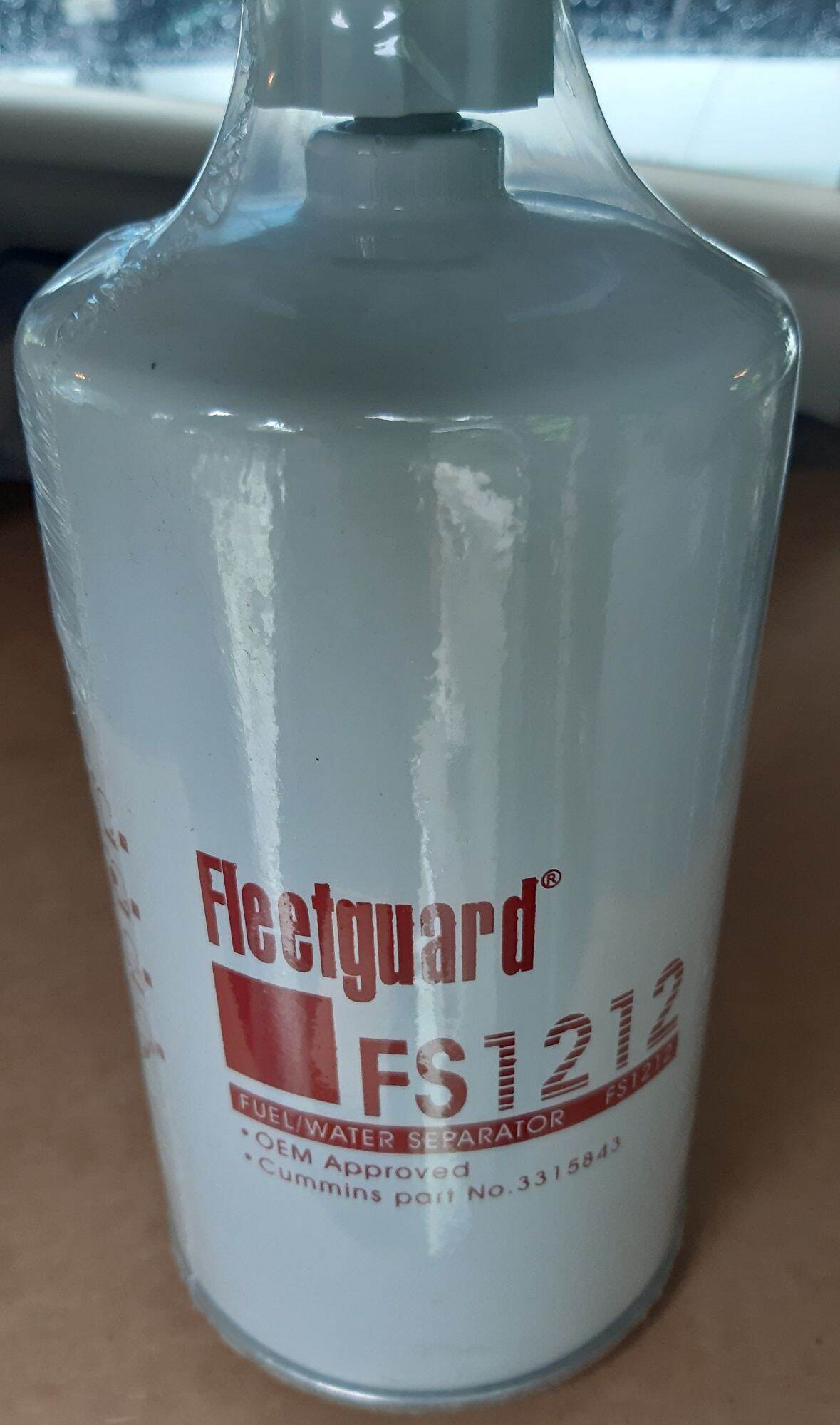 FS1212 Fleetguard Fuel/Water separator filter cummins | Lazada PH