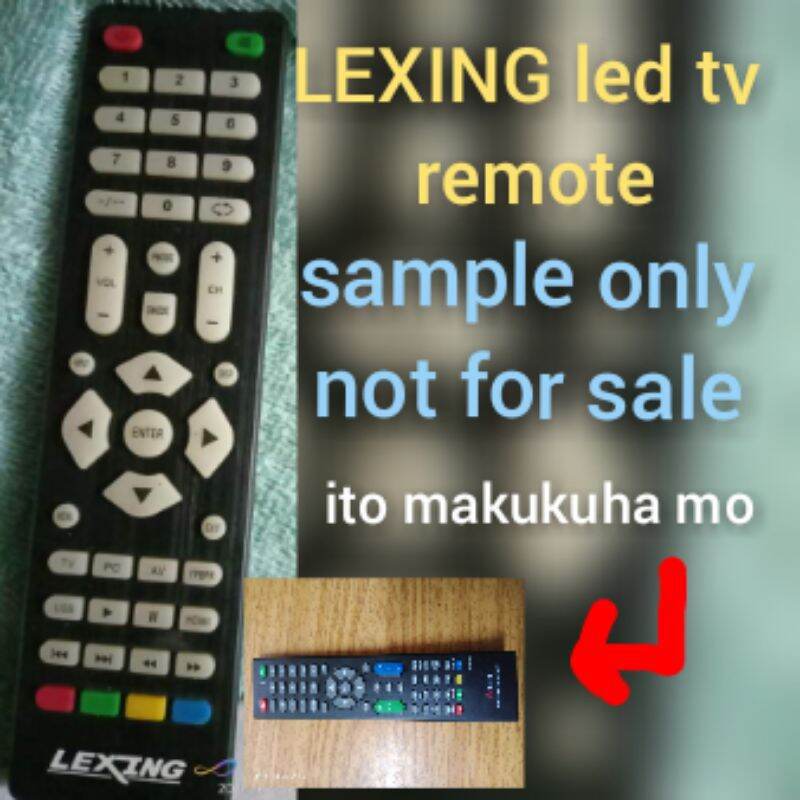 lexing led TV remote,100% na gagana sa tv mo | Lazada PH