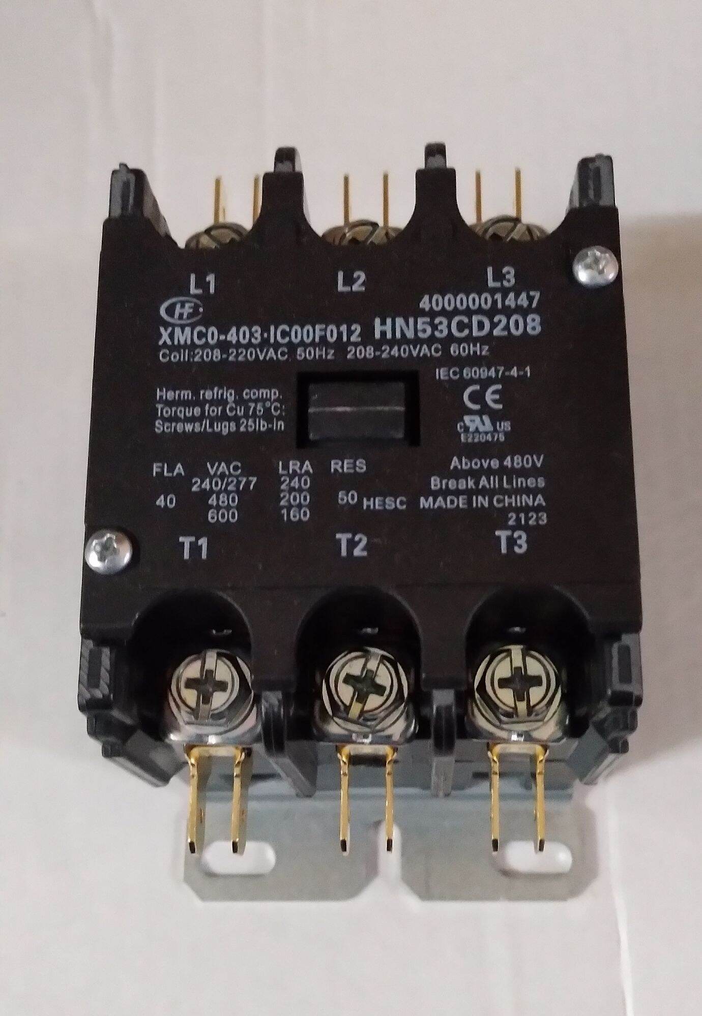 Contactor HN53CD208 for Carrier 5tr 3phase | Lazada PH