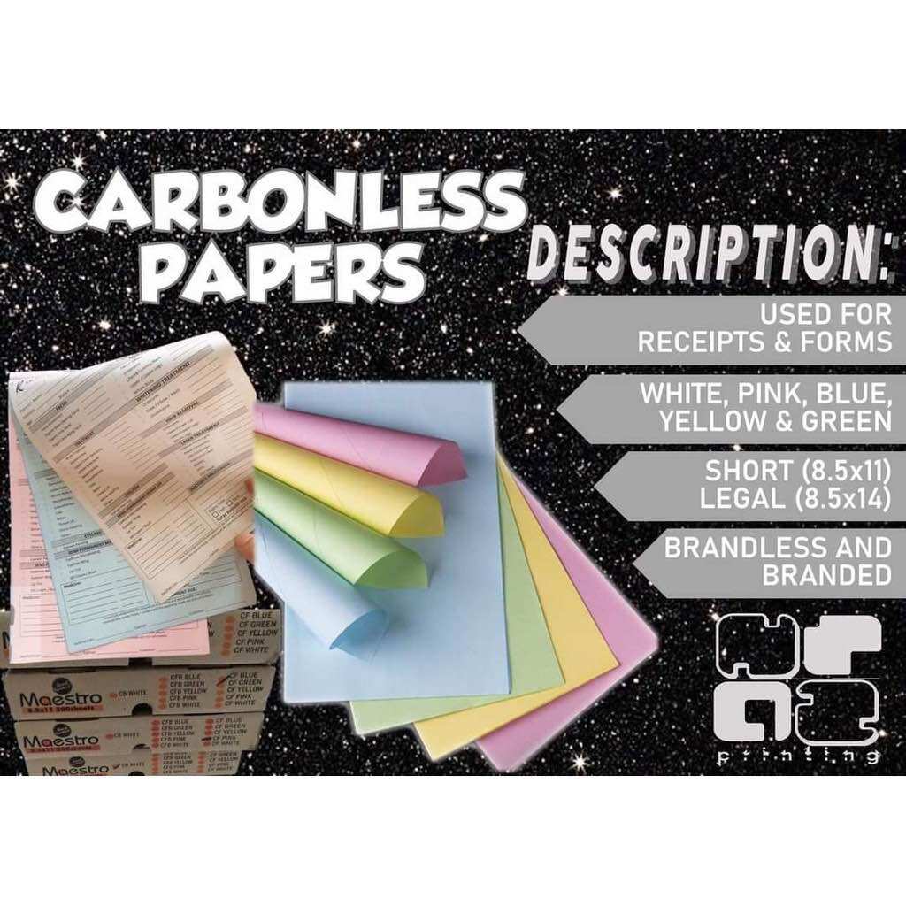 MAESTRO CARBONLESS / CARBONIZED PAPER PACKED BY 100'S DIRECT SUPPLIER ...