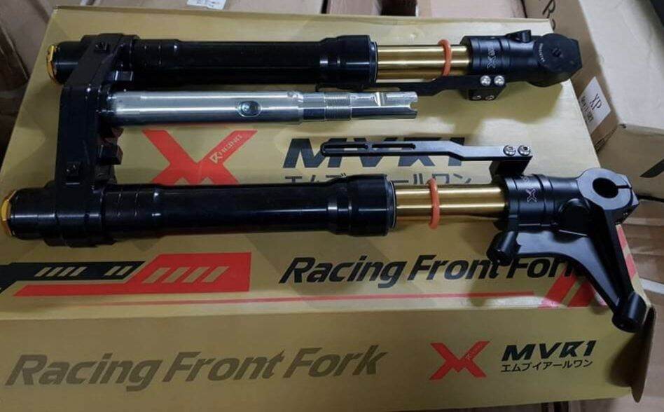 MVR1 INVERTED FRONT SHOCK ASSY WITH T-POST SNIPER 155/SNIPER 150 V1 V2 ...