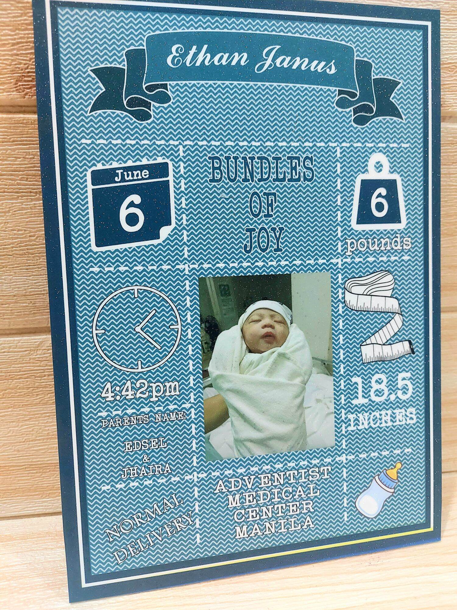 BABY BIRTH PROFILE SINTRA BOARD Please Message us first for details ...