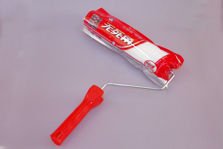 Yuda No Dead Angle Paint Roller Acrylic Fibers Long White Wool Painter ...