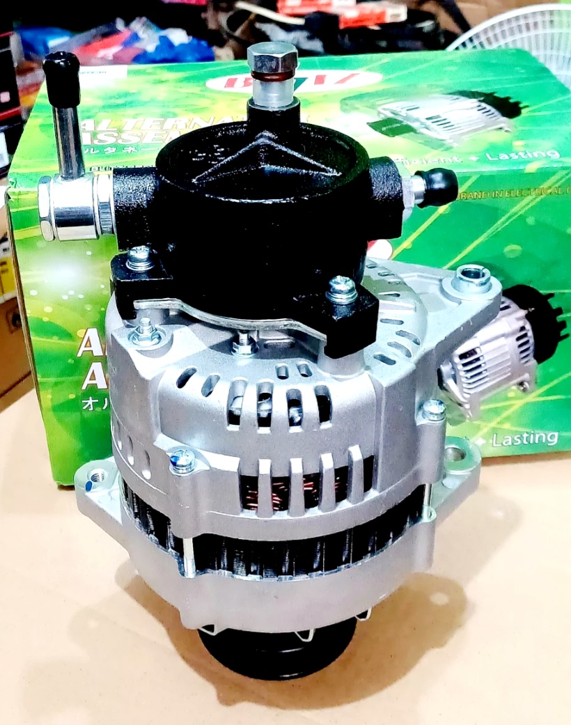 ALTERNATOR ASSEMBLY FOR ISUZU 4HF1, 4HE1, 4HG1, NKR 24V/60AMP triple ...