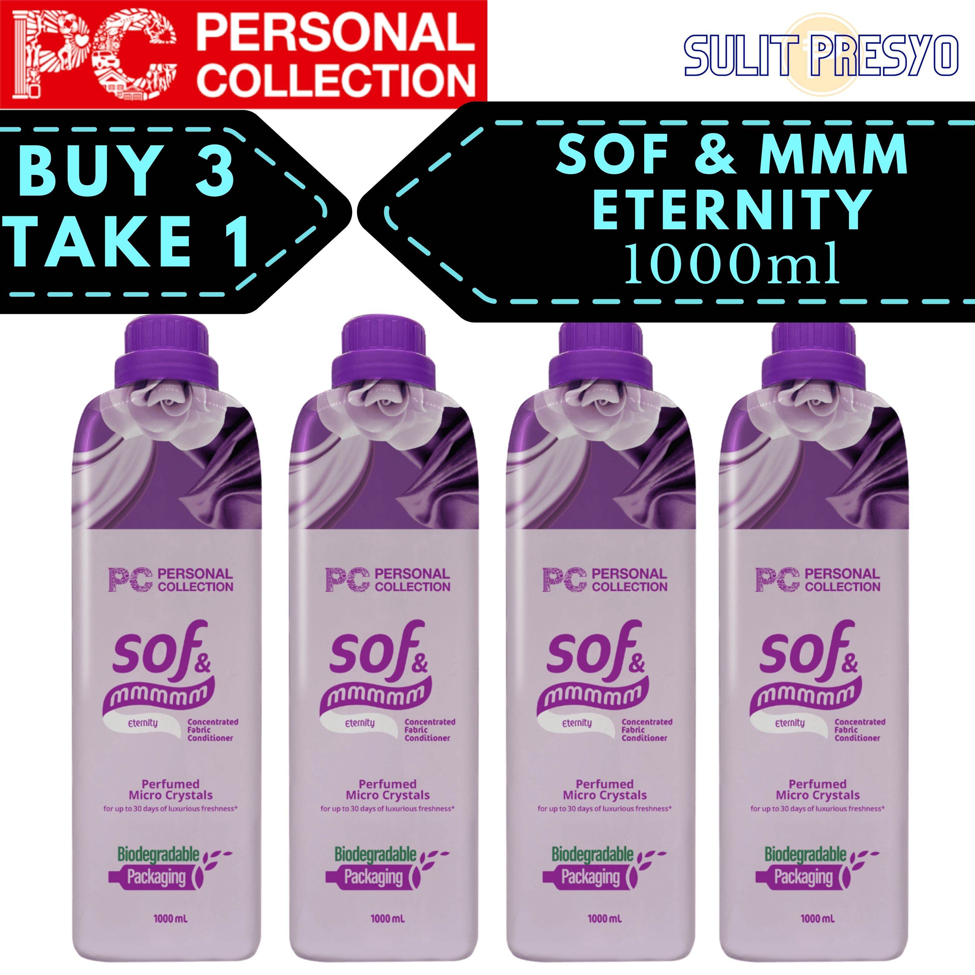 Personal Collection Sof & MMMMM Fabric Conditioner Eternity 1000ml ...