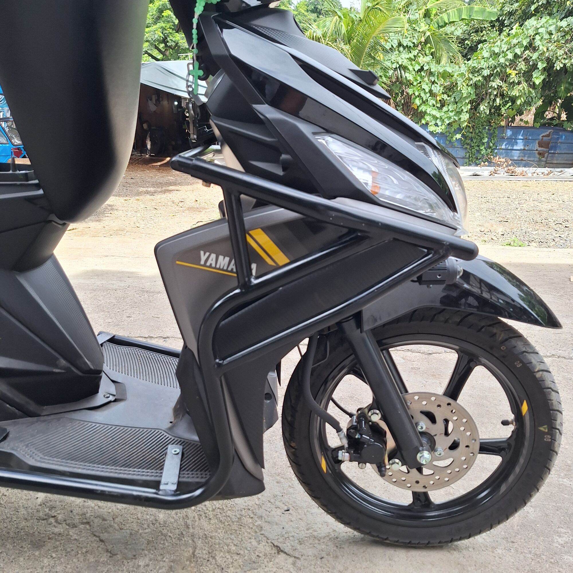 YAMAHA MIO I 125s - CRASHGUARD HALF DESIGN (POWDER COATED) | Lazada PH