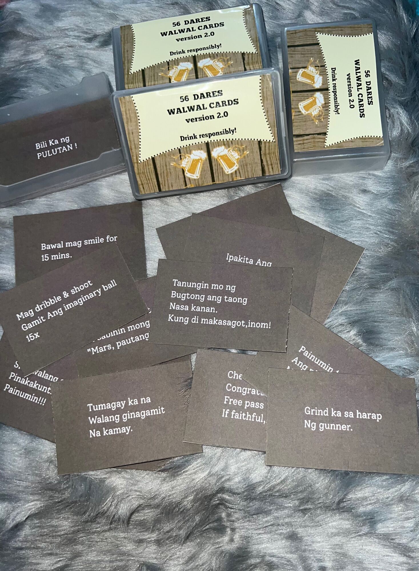 WALWAL CARDS 56 pcs version 2.0 (tagalog) | Lazada PH