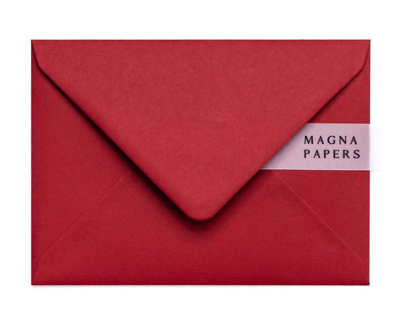 plain cherry red envelope for 5R size invitation | Lazada PH