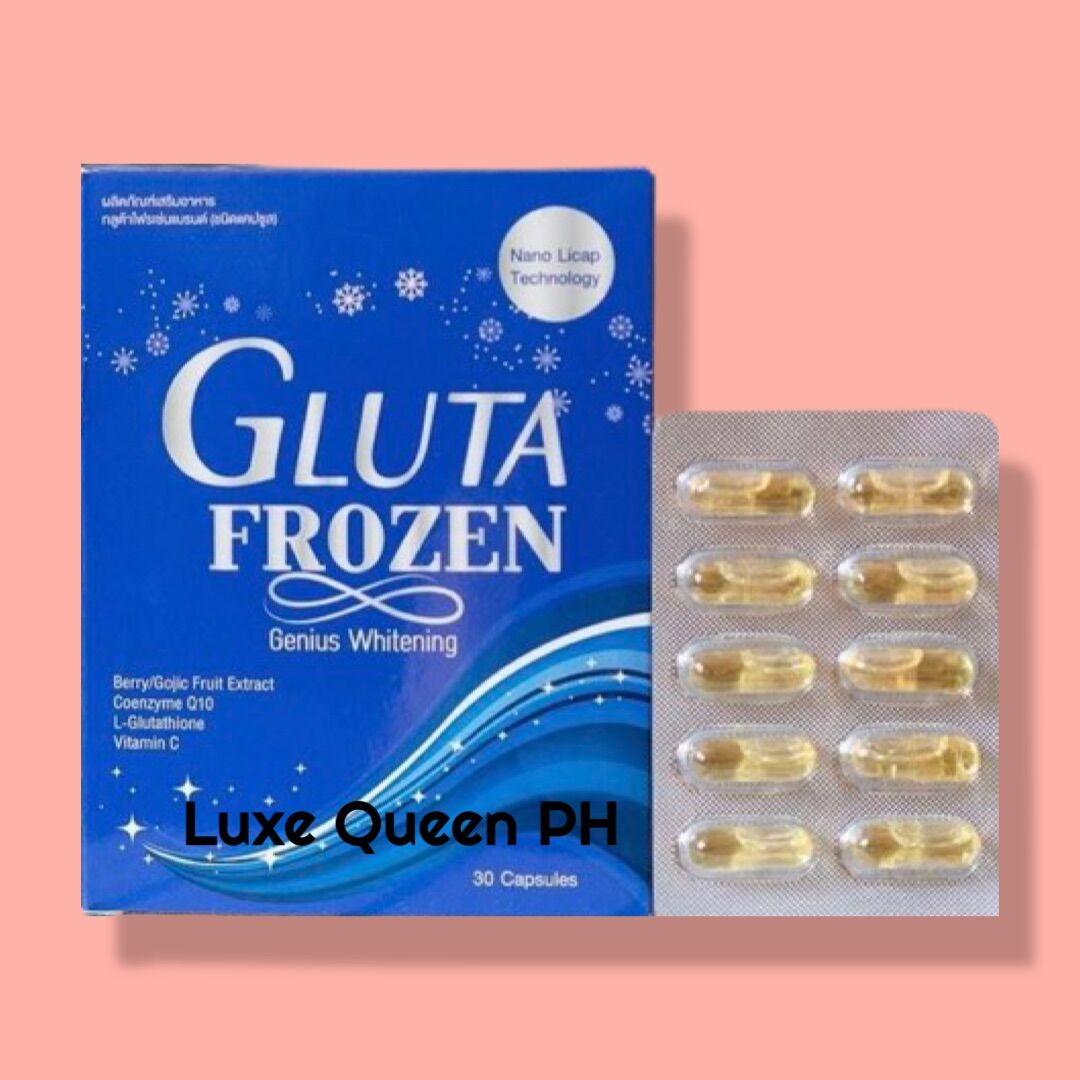 Gluta Frozen 30 Licaps *Supreme Skin Whitening & Good for Brain ...