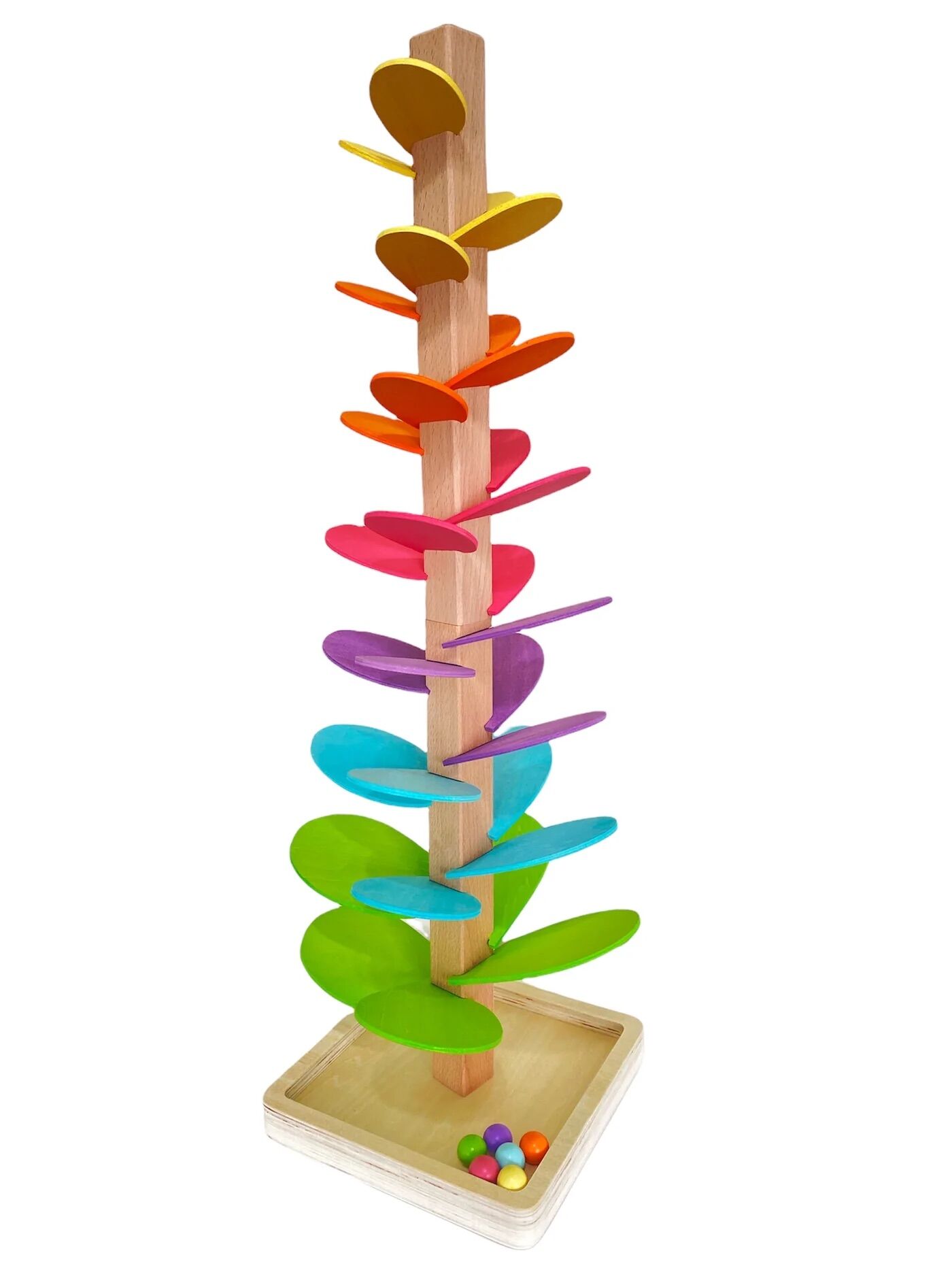 Jett Large Wooden Marble Tree Run Open-Ended Educational Toy | Lazada PH