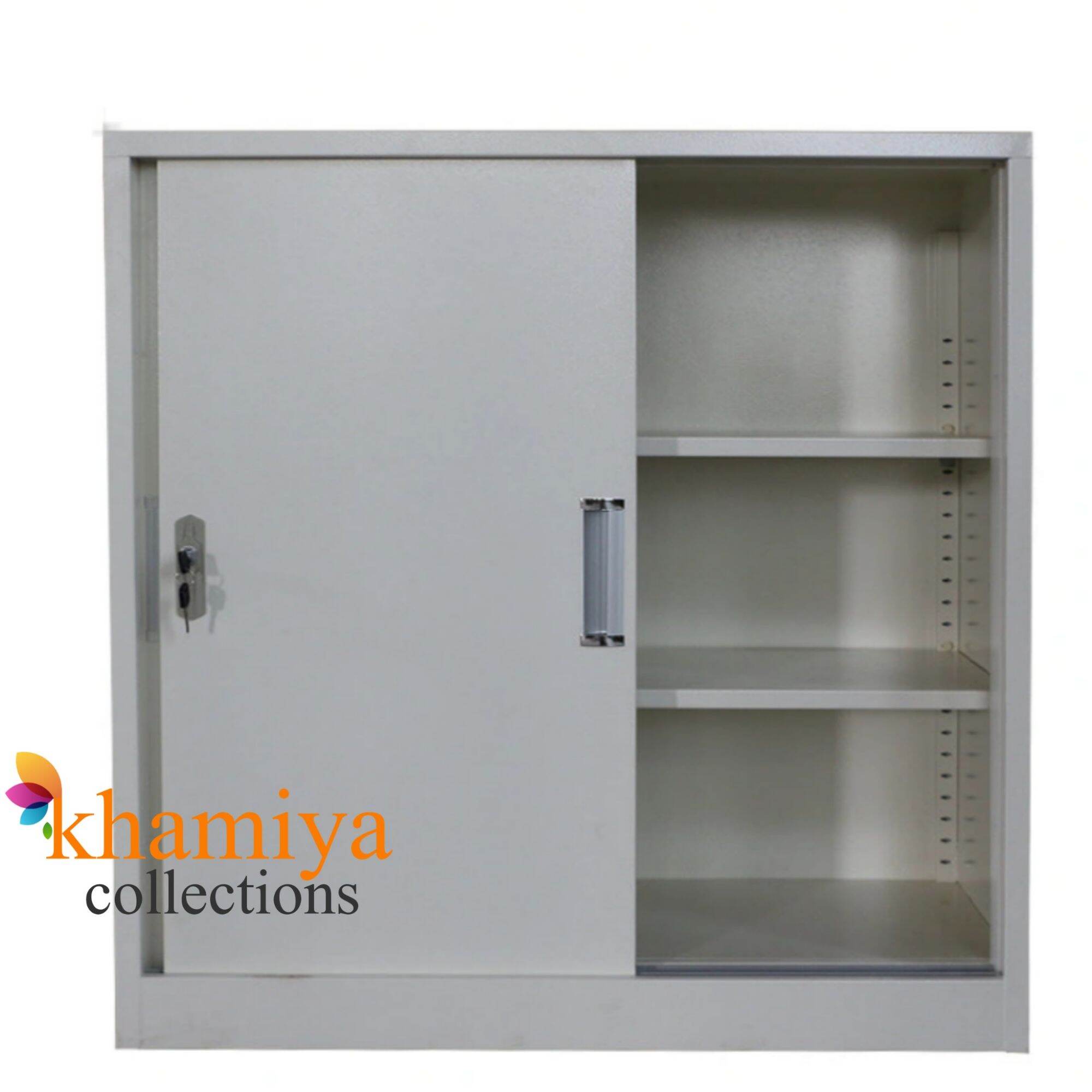 Sliding Cupboard 2 -3 Layer Sliding cabinet - All Metal Body Cabinet ...