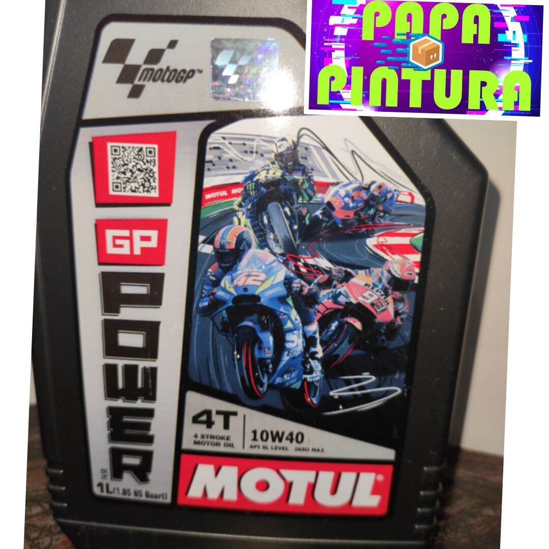 MOTUL GP POWER 10W40 (4T 4 STROKE MOTOR OIL ) 1 LITER | Lazada PH