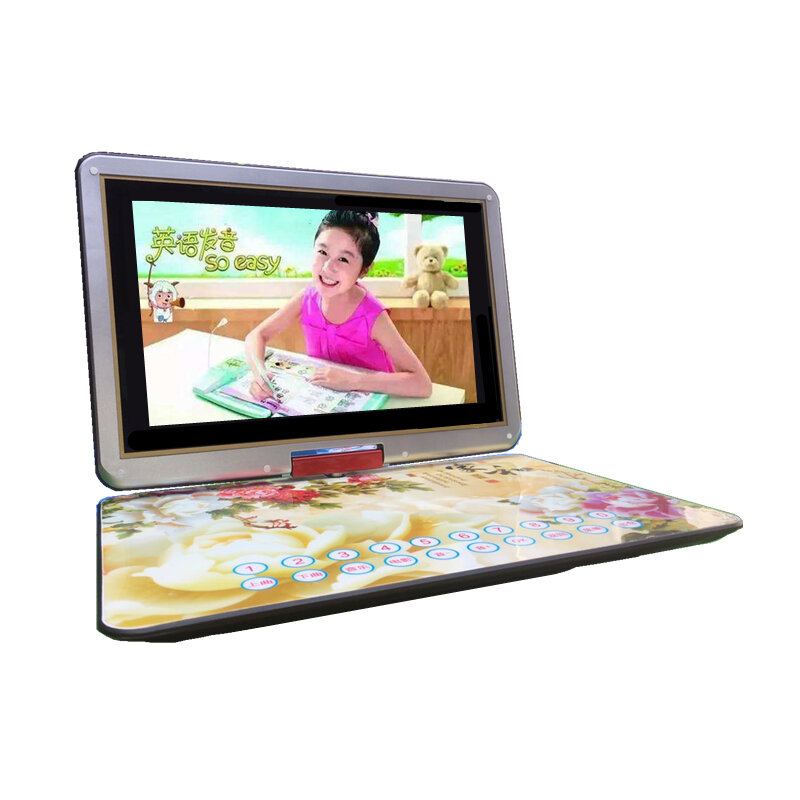 Portable DVD Player Mini Small TV Player Machine Portable EVD Children ...