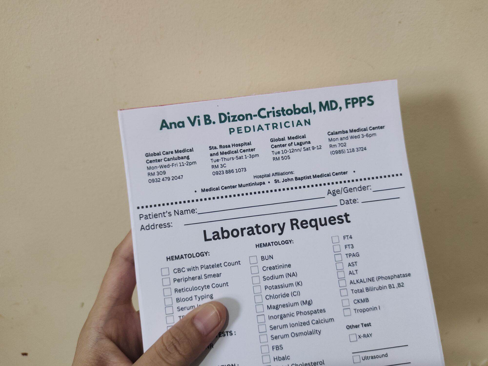 Doctors Pad, RX Pad, Lab request pad,medical certificate,dental ...