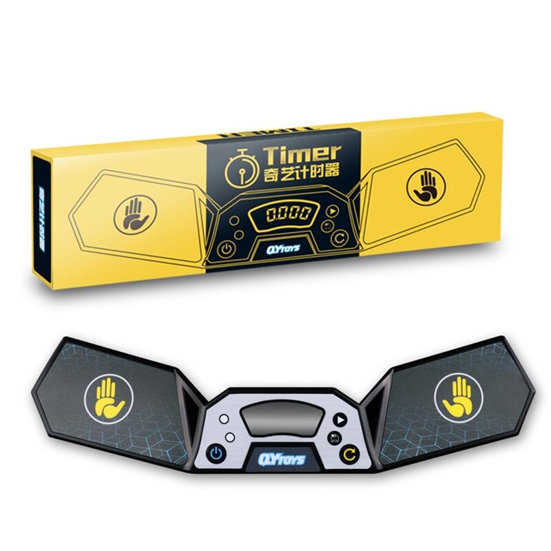 Qiyi Rubik's Cube Timer Fast Folding Cup Timer Competition Training Year of Ox Rubik's Cube Pad ...