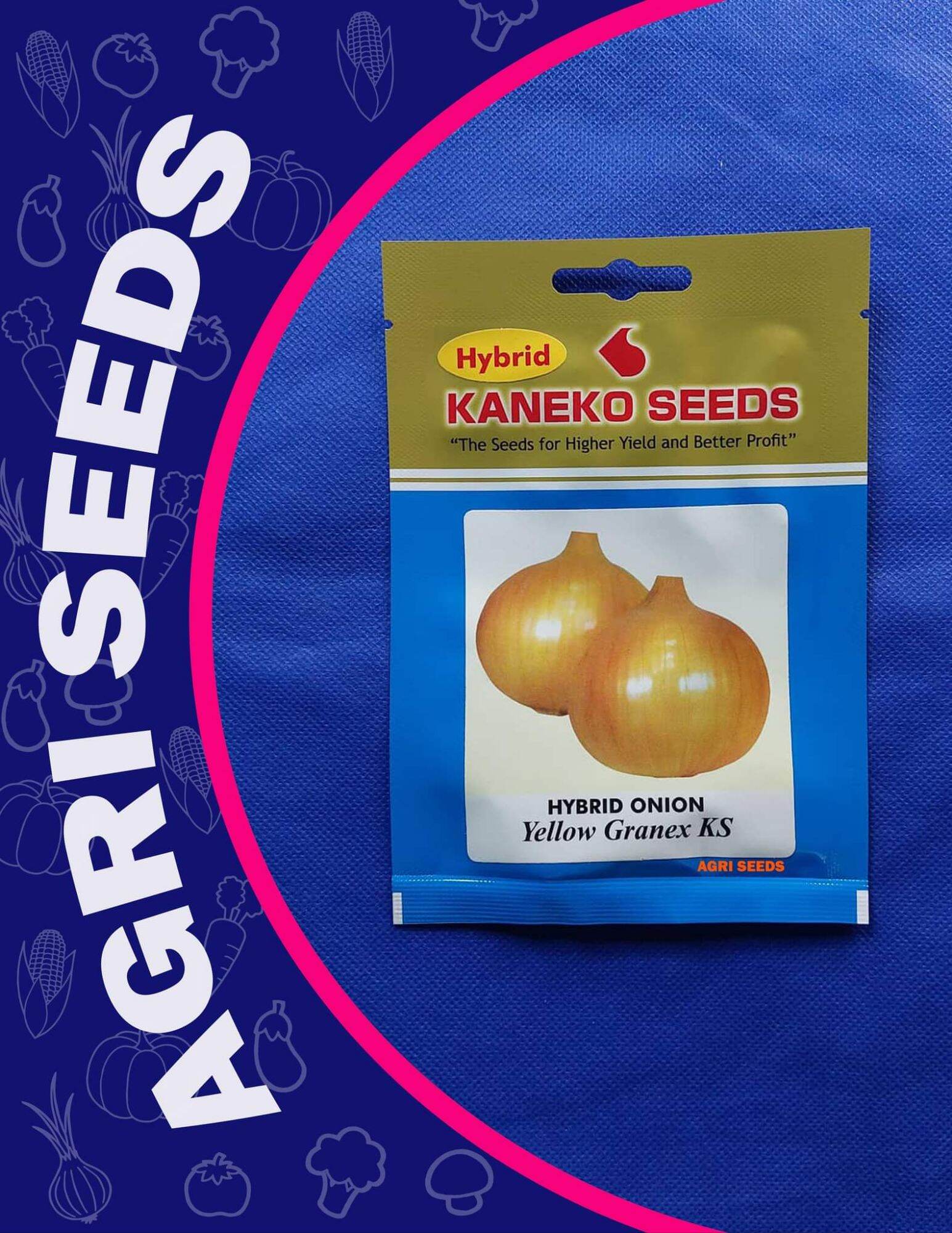 Yellow Granex Ks (1 gram) Hybrid Onion / Sibuyas seed by Kaneko Seed ...