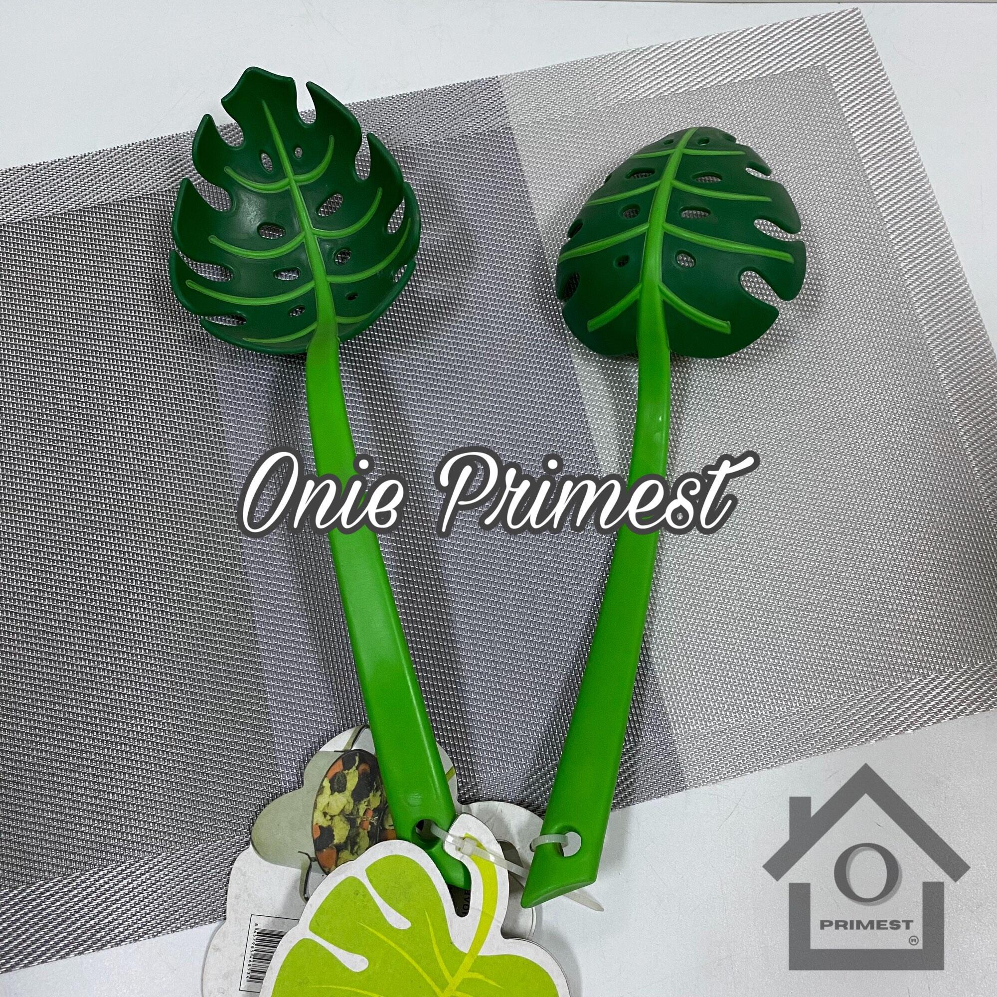 LEAF DESIGNED LADLE FOR SOUP HEAT RESISTANT HOTPOT SOUP DRAINER JUNGLE ...