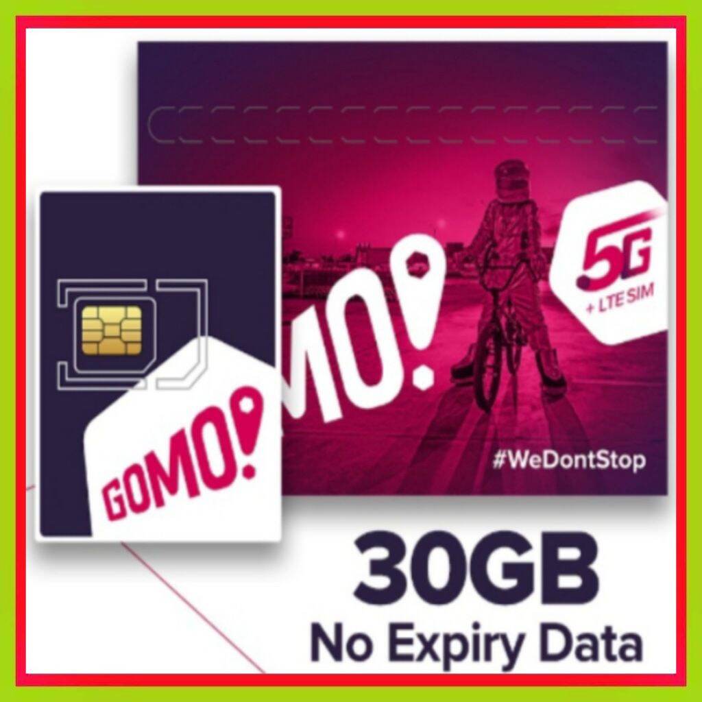 GOMO SIM UNLI DATA FOR 30 DAYS / 30GB NO EXPIRY | Lazada PH