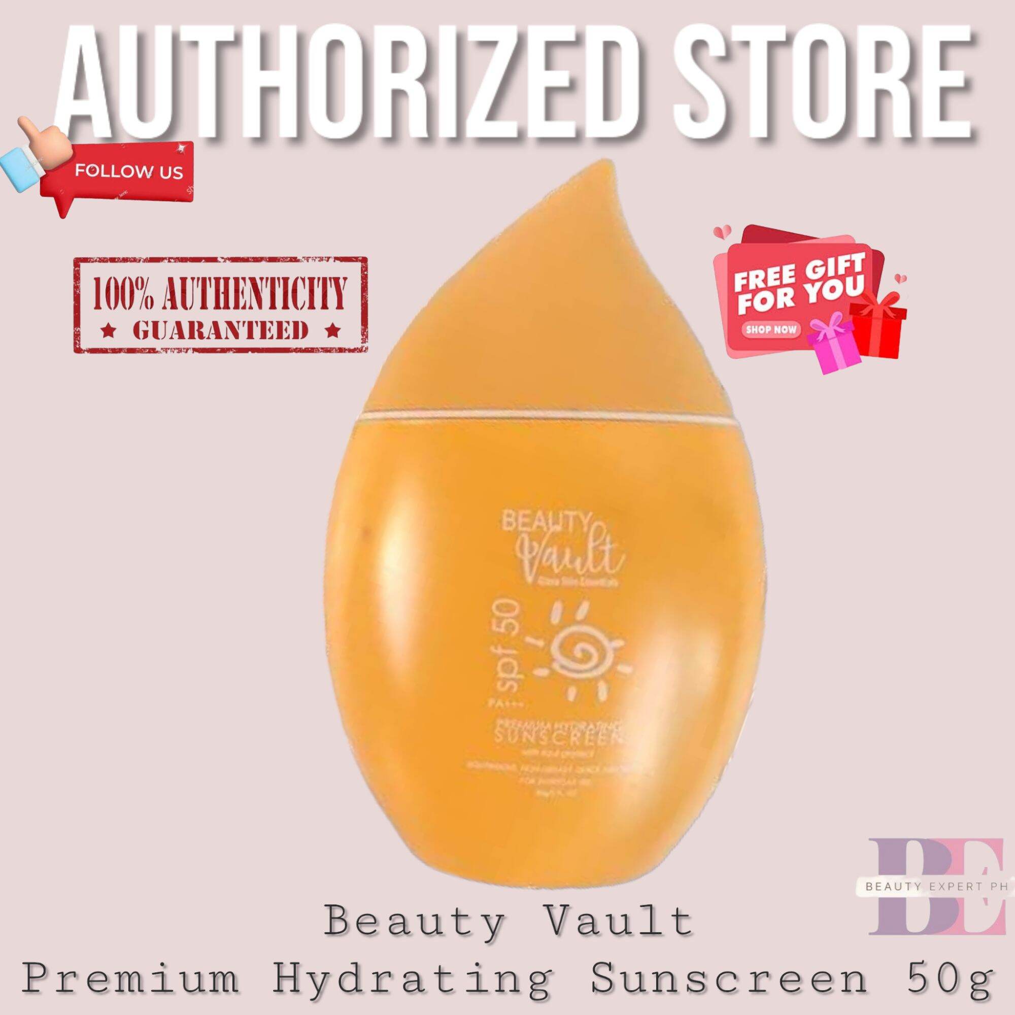 BEAUTY VAULT Premium Hydrating Sunscreen 50g | Lazada PH