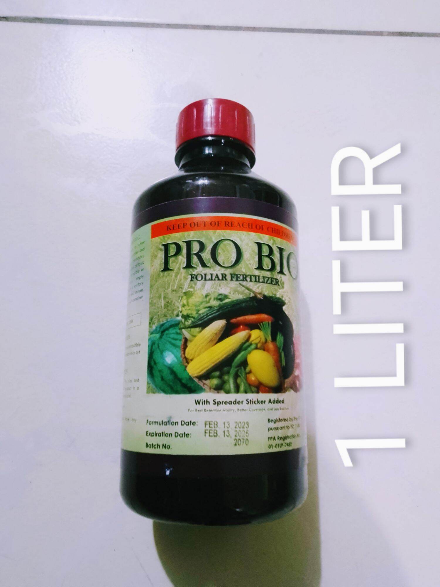 PRO BIO FOLIAR FERTILIZER (1 LITER ) | Lazada PH