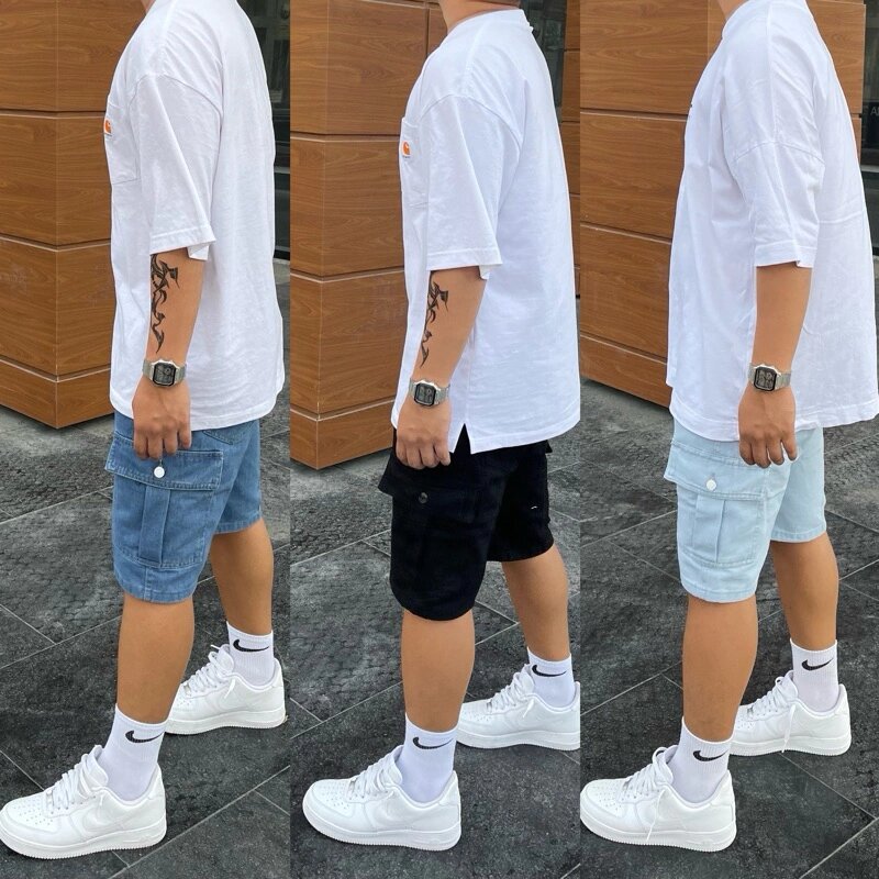 Maong Short for Men Six Pocket Cargo | Lazada PH