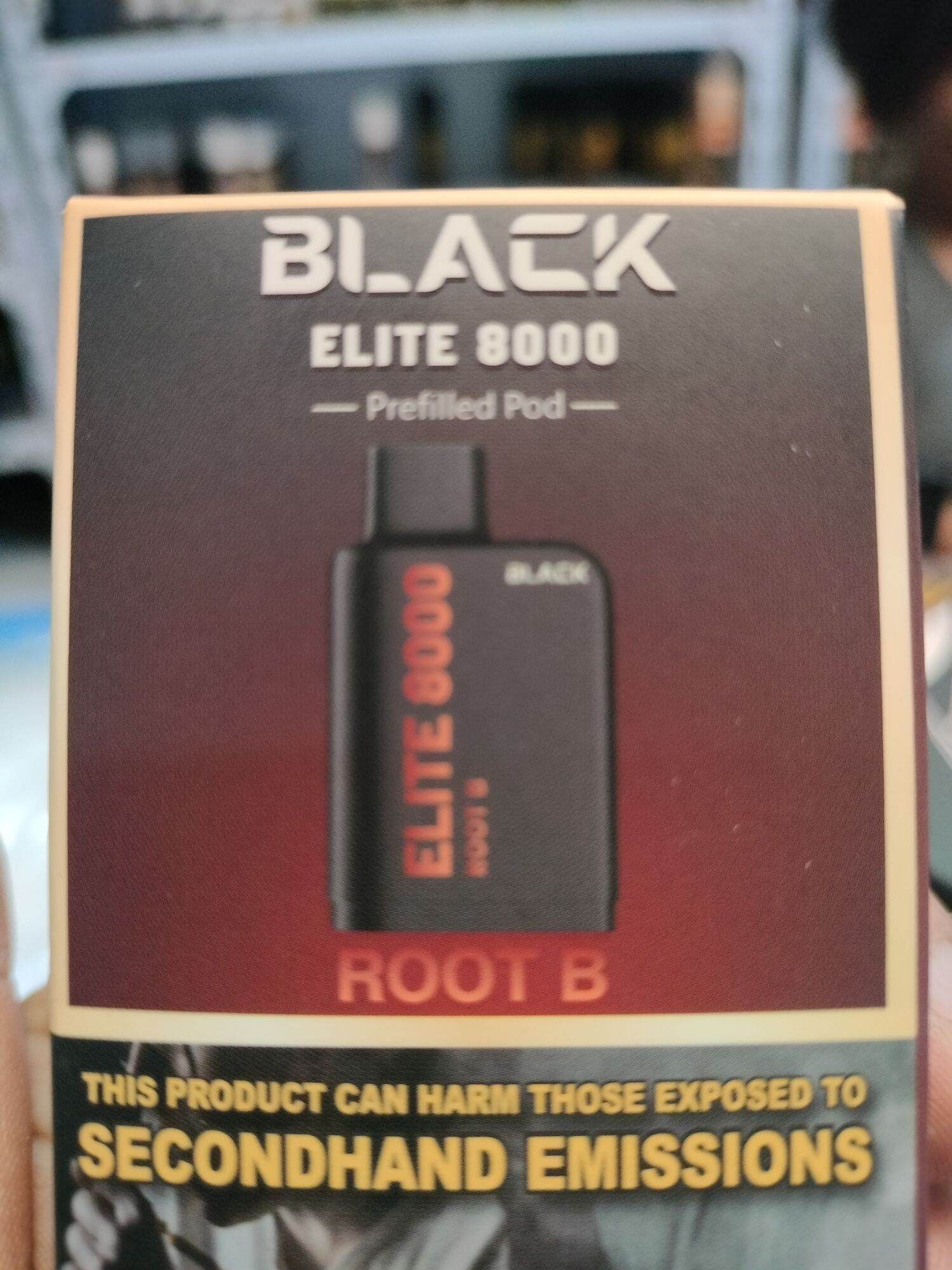 BLACK ELITE 8K PUFFS RECHARGEABLE | Lazada PH