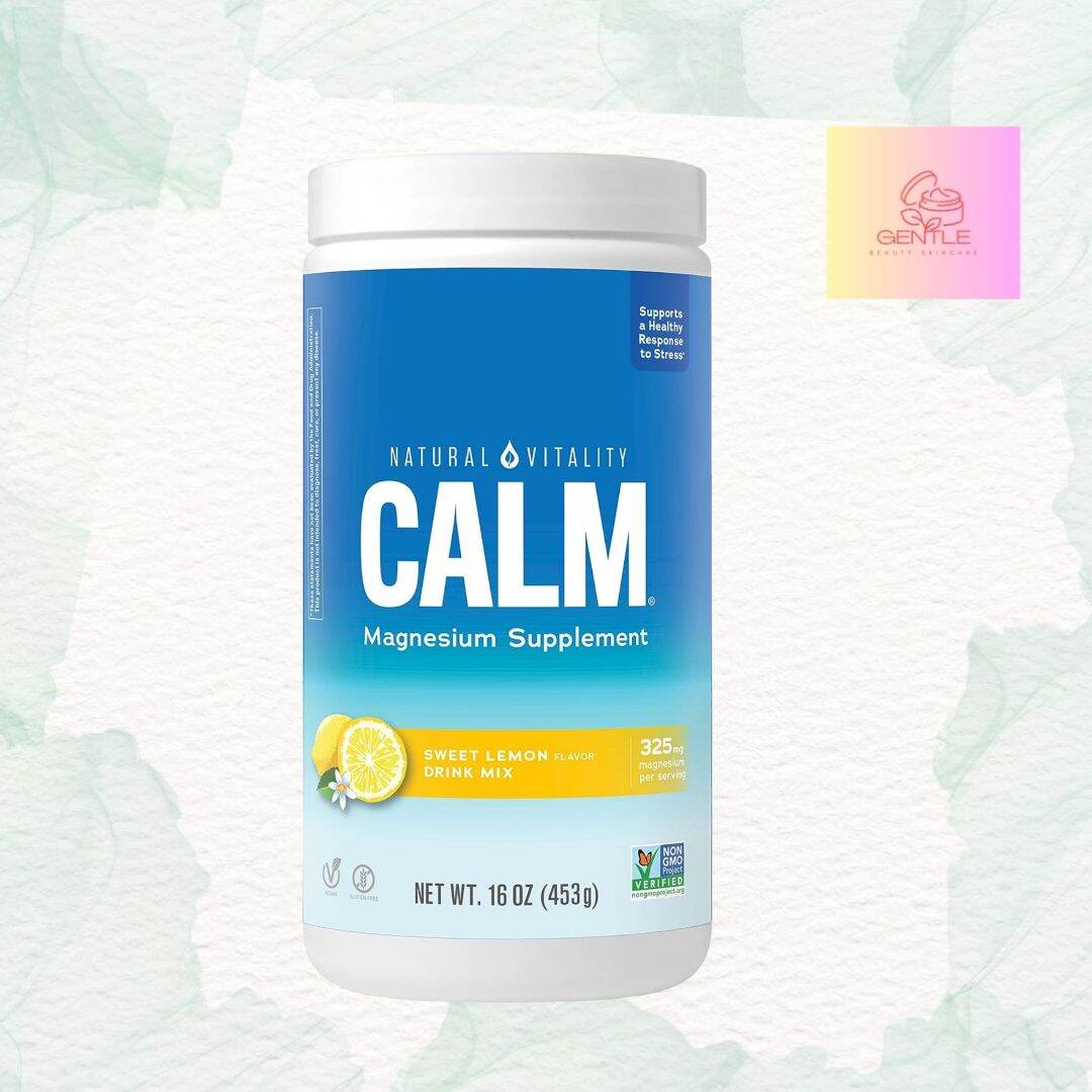 Natural Vitality Calm, Magnesium Citrate Supplement, Anti-Stress Drink ...