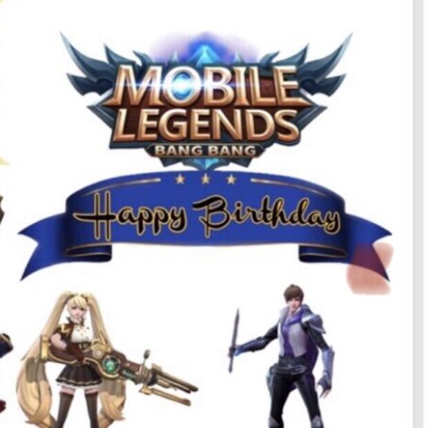 ML CAKE TOPPER | MOBILE LEGENDS | Lazada PH