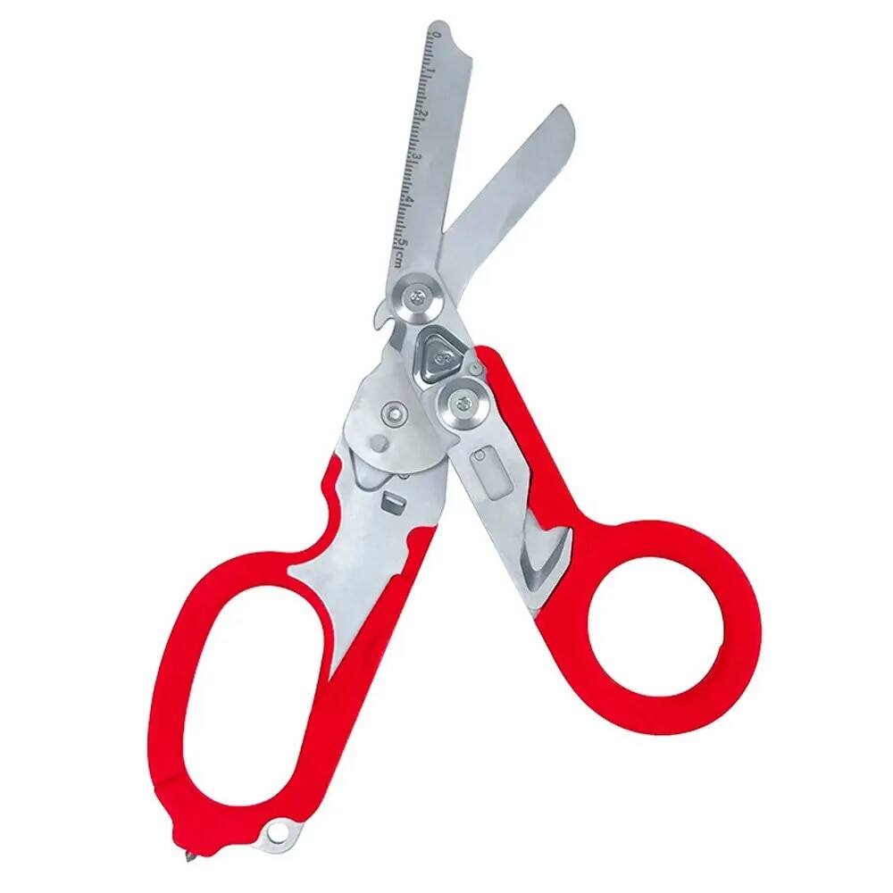 Multifunction Scissors Raptors First Aid Expert Tactical Stainless Steel Folding Scissors ...