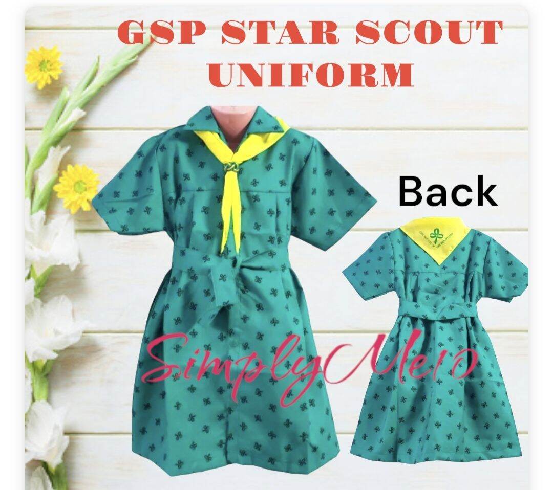 GSP STAR SCOUT UNIFORM with belt ( 3 to 12 yrs old) | Lazada PH