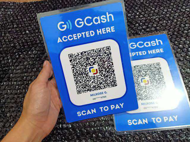 GCASH QR SCAN A5 SIGNAGE | Lazada PH