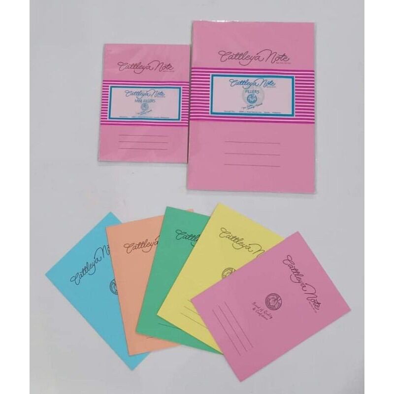 5pcs CATTLEYA Notebook Filler Mini Size 5" x 7" Big Size 7" x 10 ...