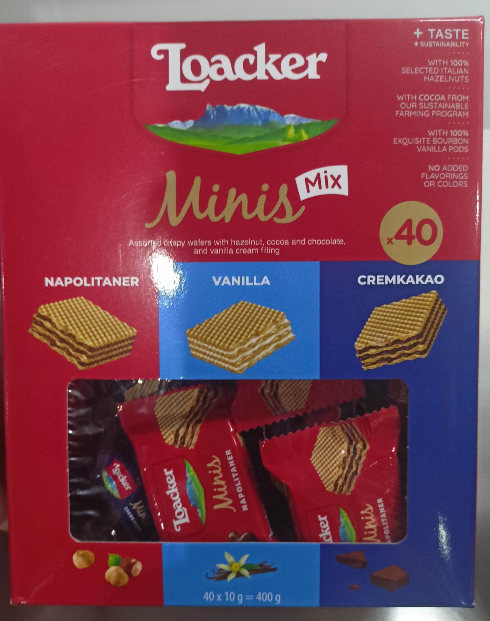 LOAKER Mini Wafers 400g | Lazada PH