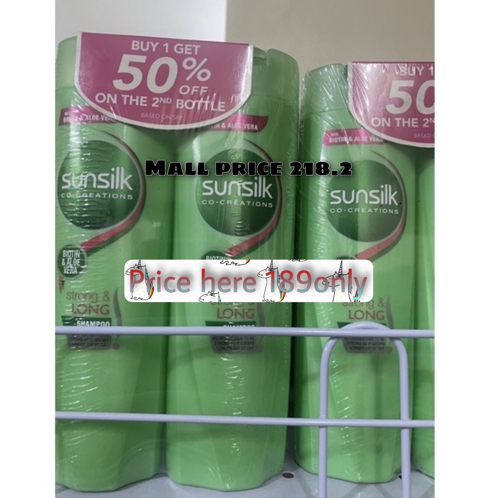 Sunsilk shampoo buy one get one free with discount 180ml | Lazada PH