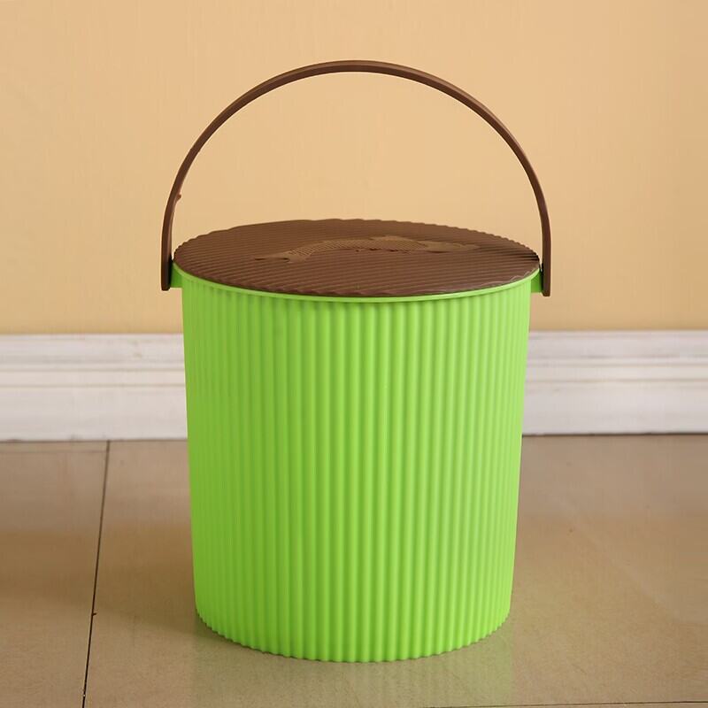 Bucket Stool Plastic Bucket with Lid Kindergarten Anji Bucket Bath Hand ...