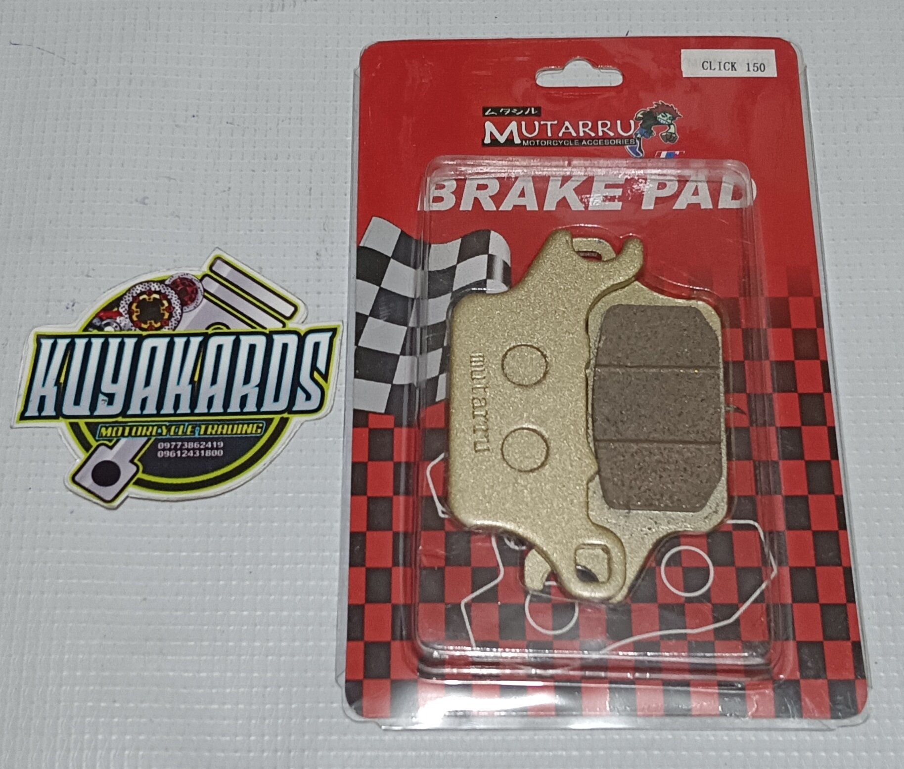MUTARRU BRAKE PAD CLICK 150 V2 | Lazada PH