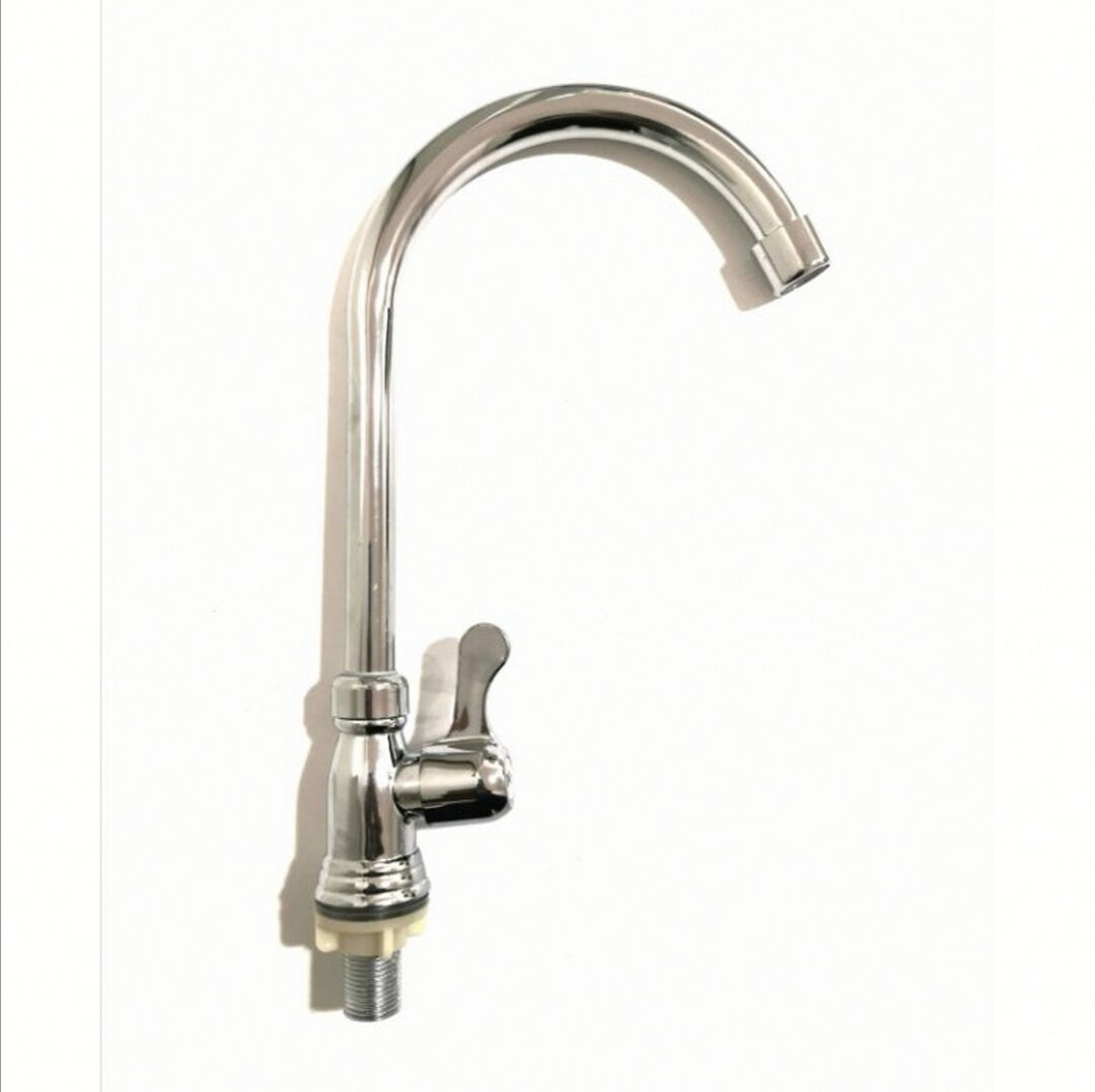 M1 CP-G Chrome Plated Gooseneck Kitchen Sink Faucet Gripo | Lazada PH