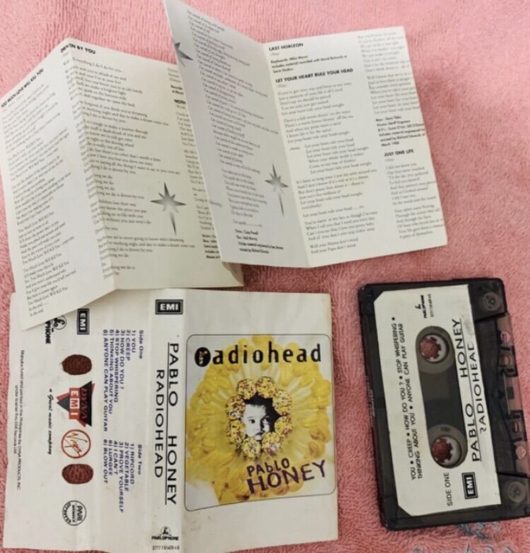 Radiohead Pablo Honey Album Cassette Tape Lazada Ph