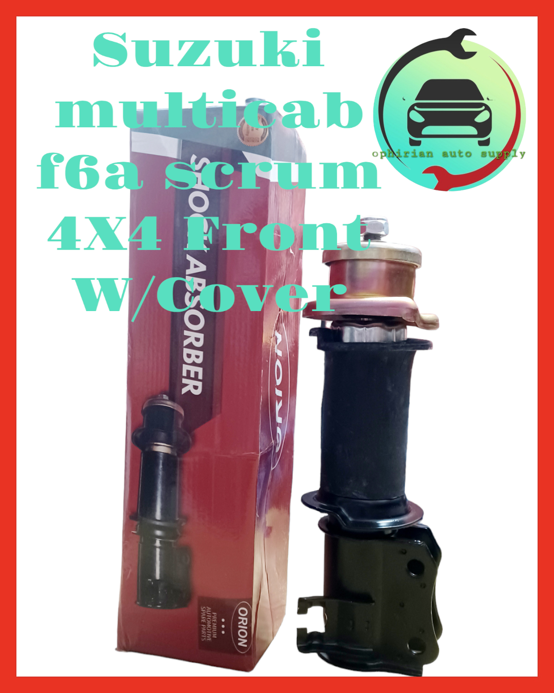 Shock absorber Suzuki Multicab F6a scrum 4X4 Front W/Cover 41601/2 ...