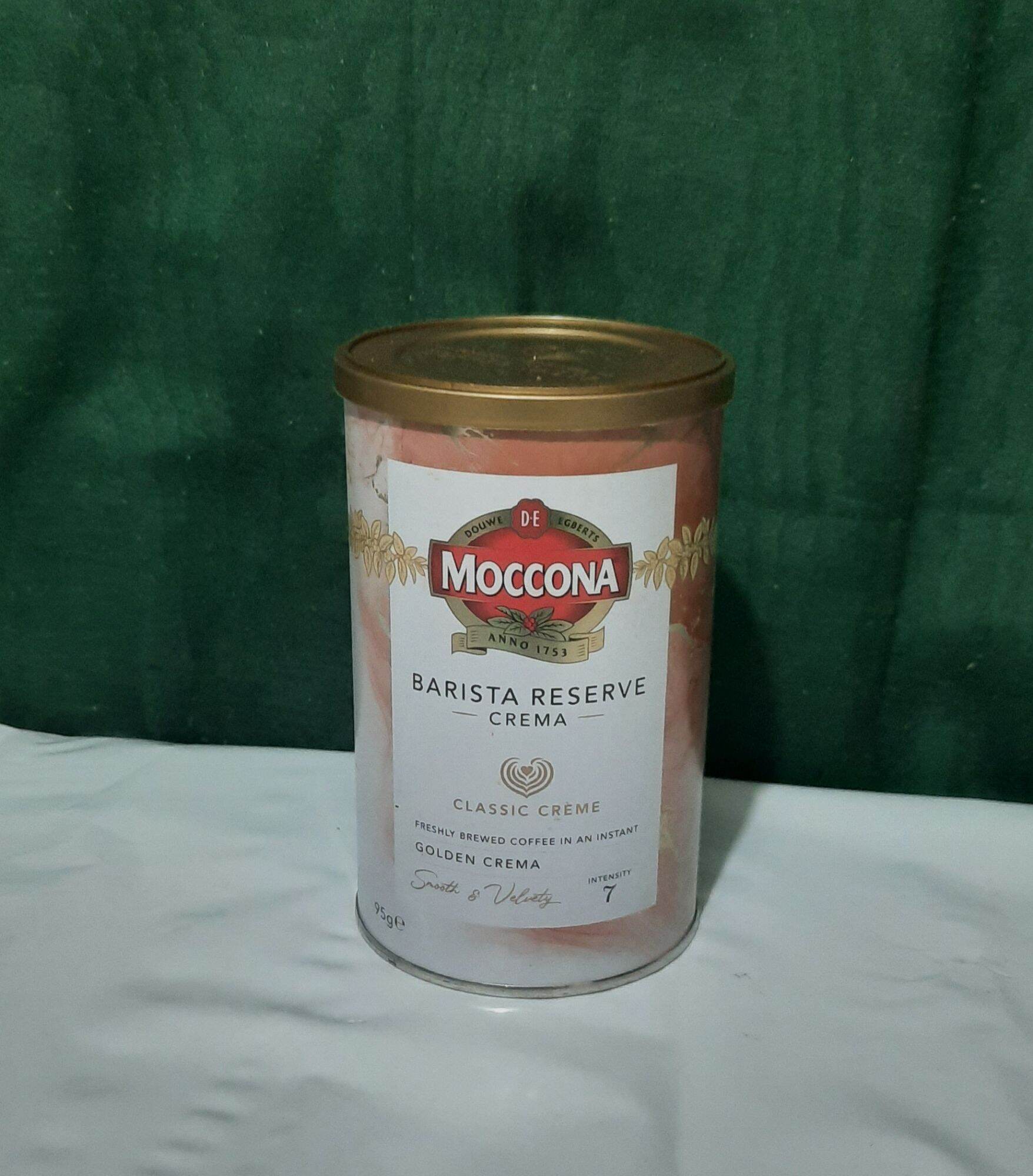 Moccona Barista Reserve Crema 95g / Freshly Brewed Instant Coffee ...