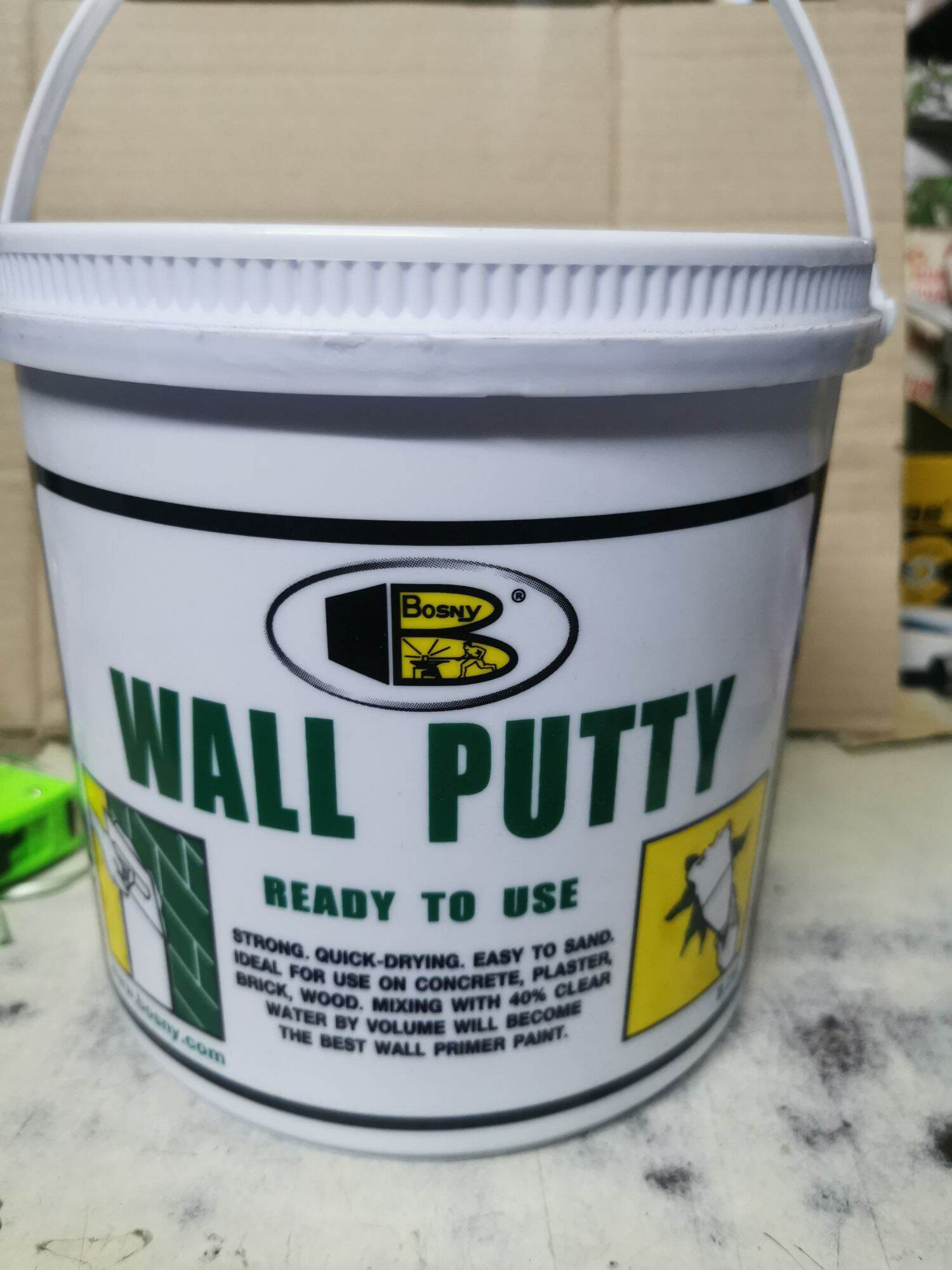 Wall putty 5kg Bosny all purpose | Lazada PH