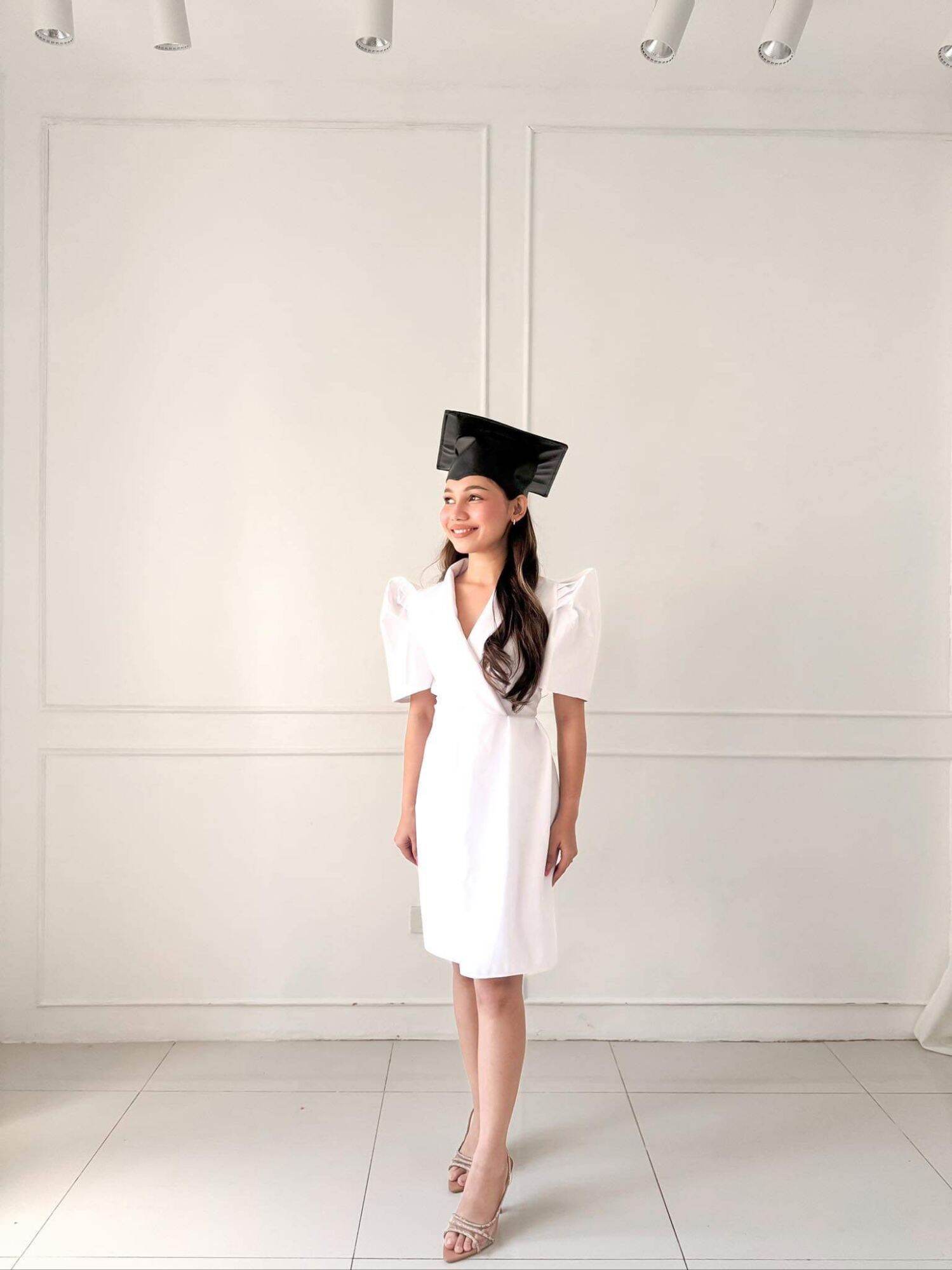 Graduation Dress Modern Minimalist Filipiniana Juliana Dress | Lazada PH