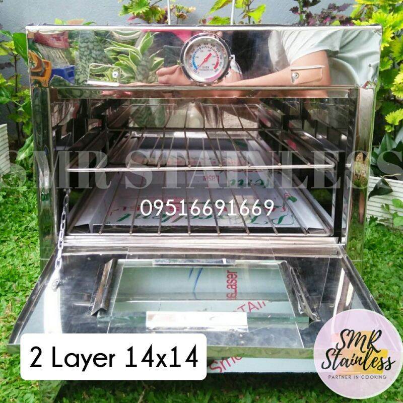 2 Layer Gas Type Oven - oven with gas stove - 18x14, 14x14 ,12x12 ...