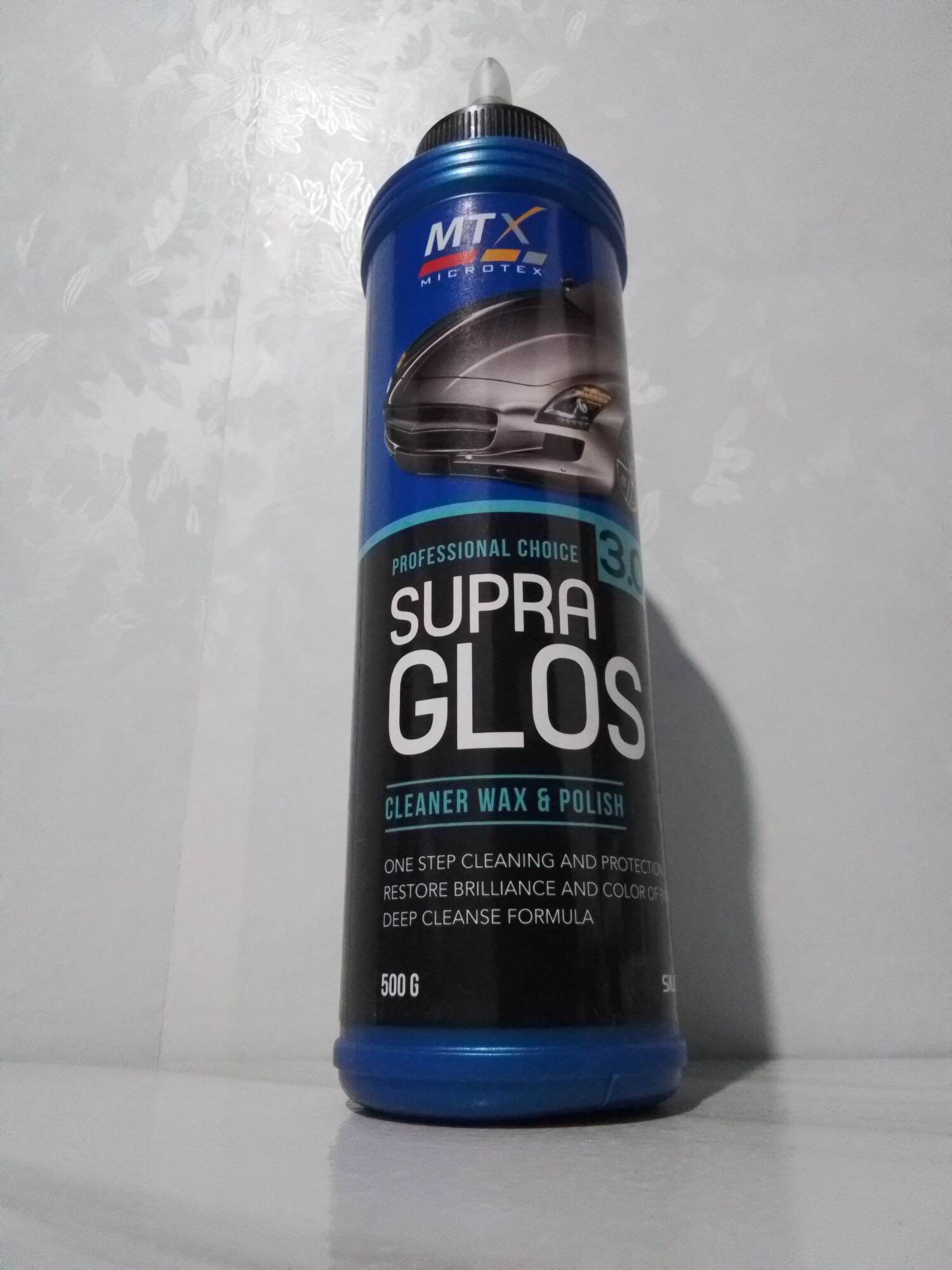 Mtx Microtex SUPRA GLOSS CLEANER WAX AND POLISH RUBBING COMPOUND STEP 3 ...