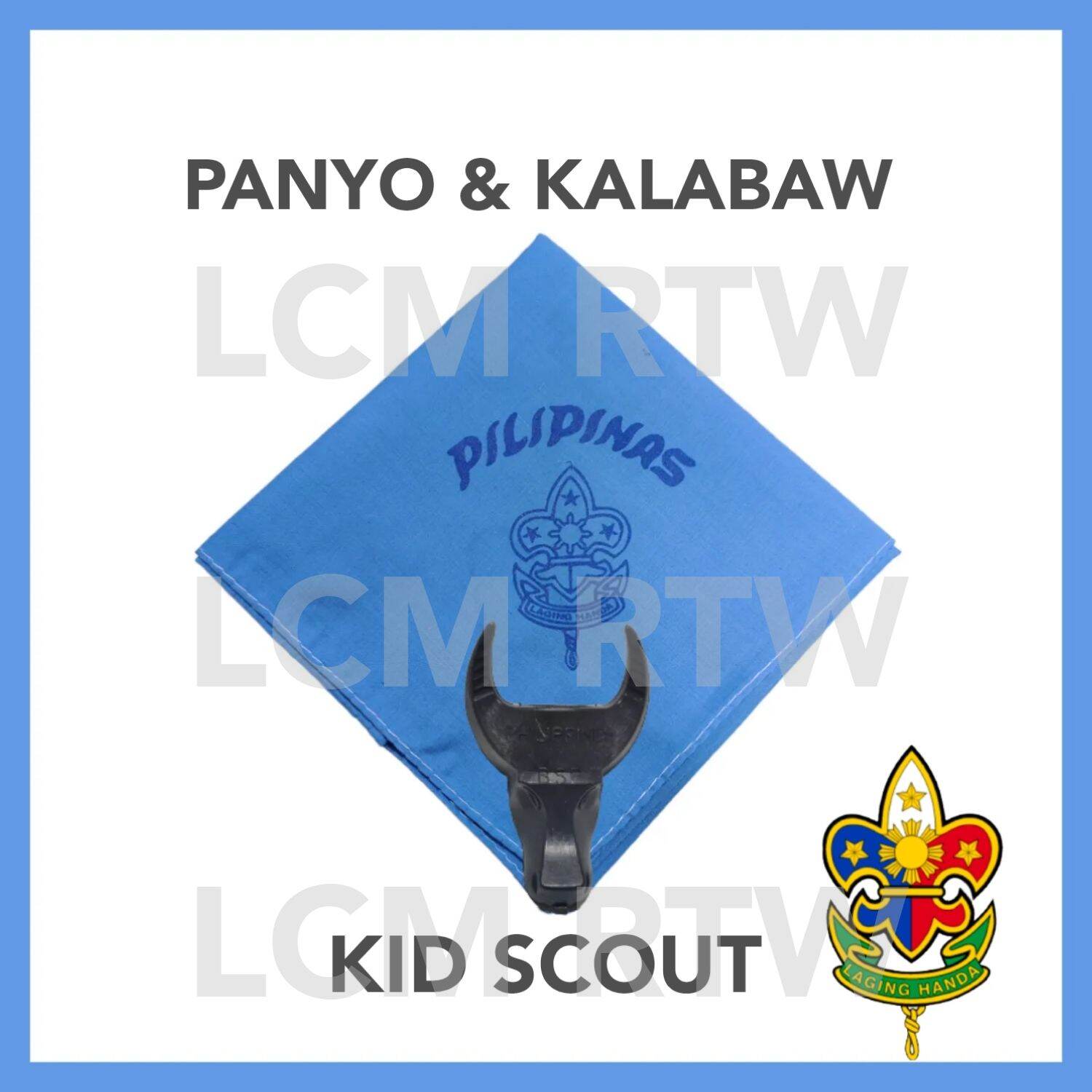 BOY SCOUT PANYO WITH KALABAW / KAB PANYO / BSP PANYO / KID PANYO ...