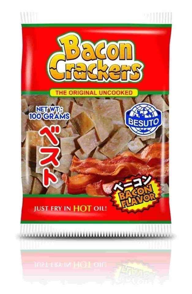 Besuto Bacon Crackers (bacon flavor) 250g | Lazada PH