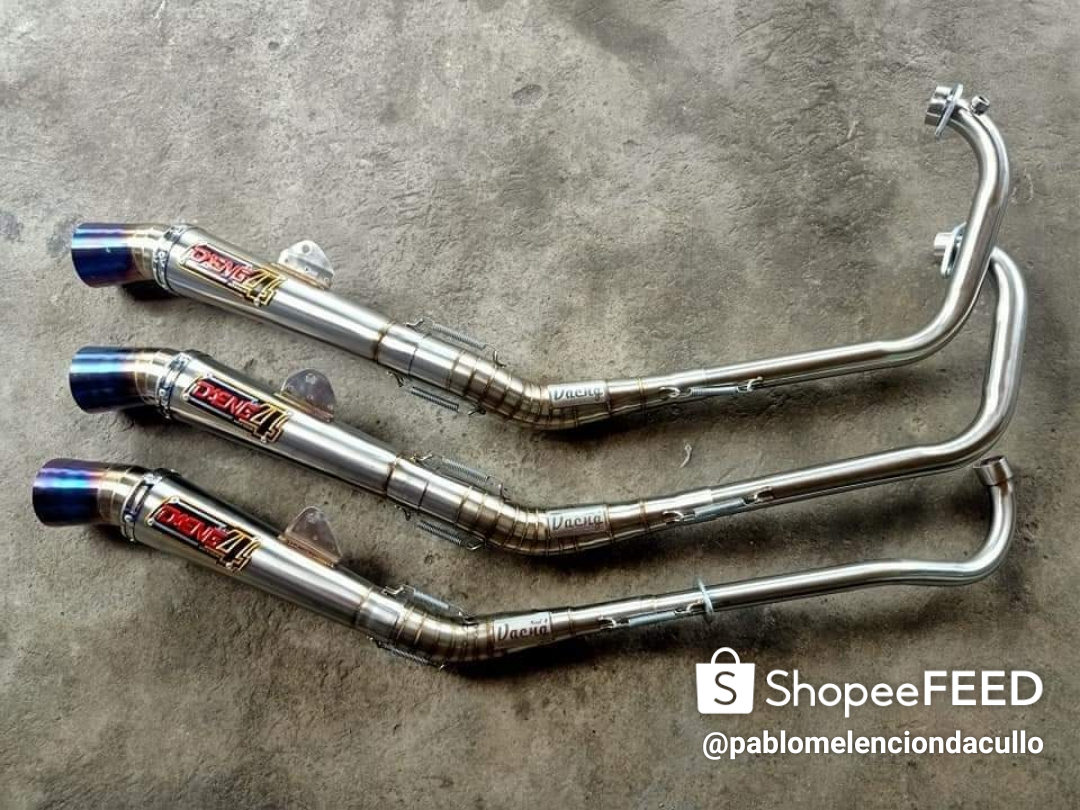 OPEN PIPE WAVE 100 STAINLESS | Lazada PH